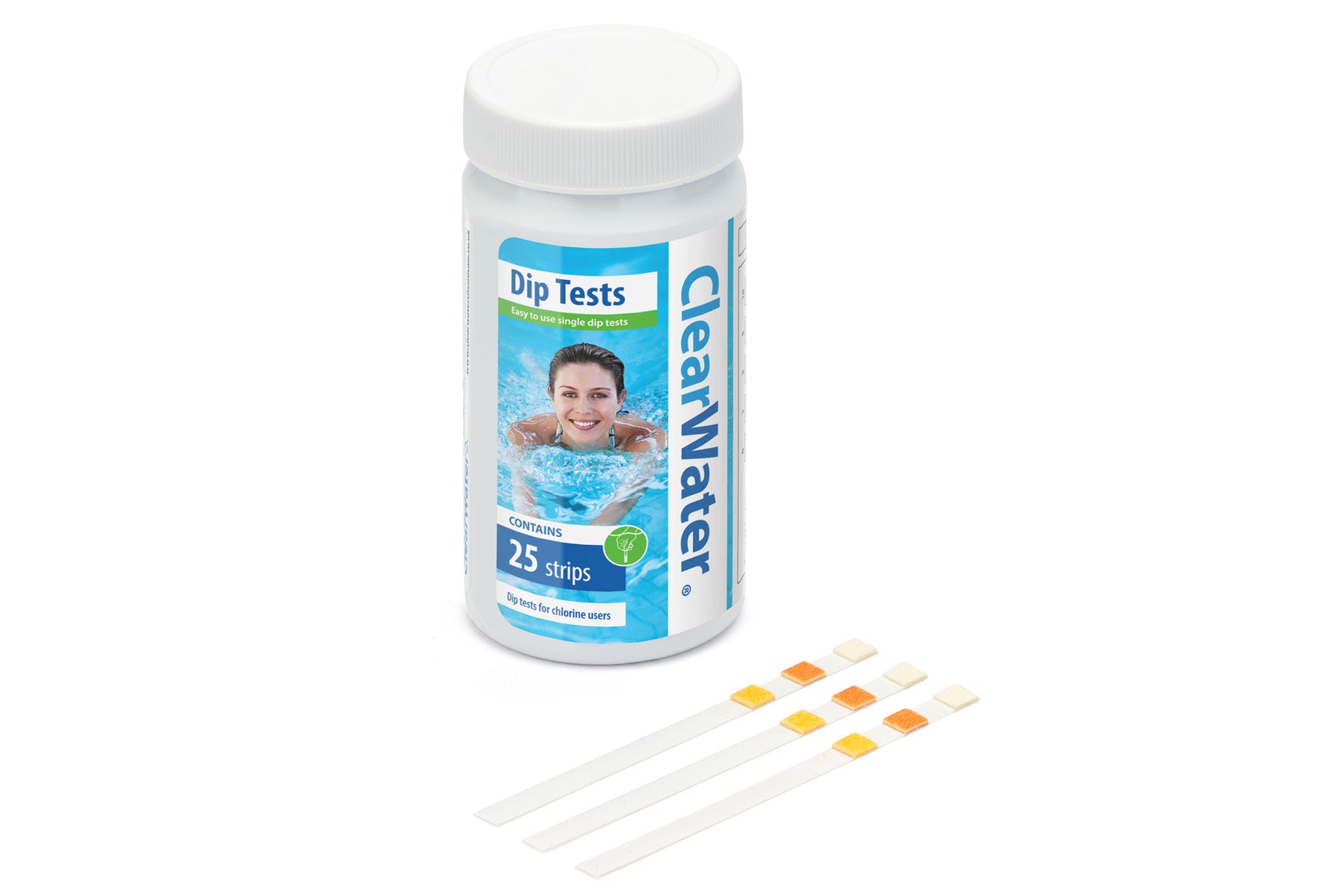 25-Pack pH, Alkaline & Chlorine Test Strips - Bestway Store