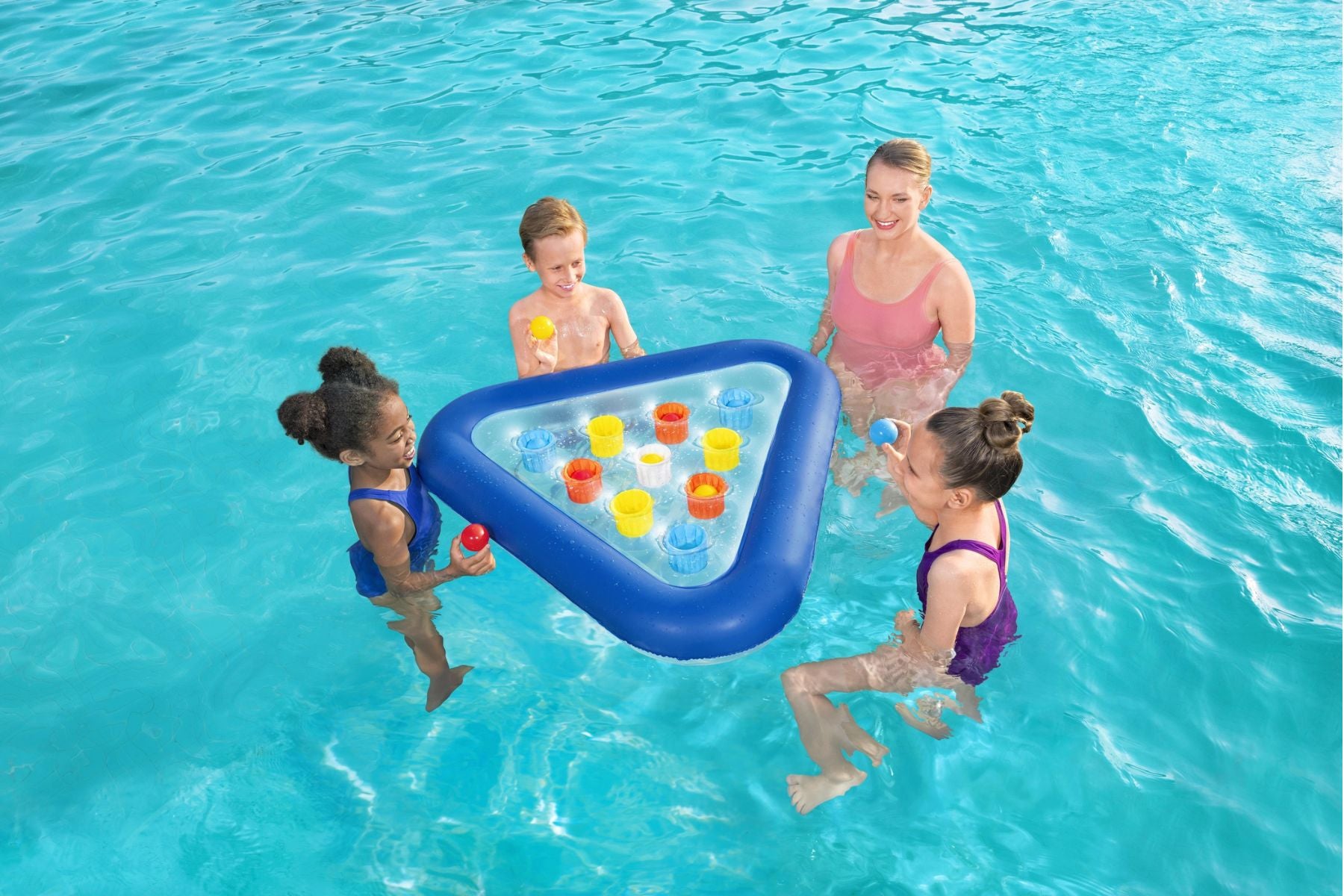 Portable Inflatable Beer Pong Game for Pool Parties - Bestway Store